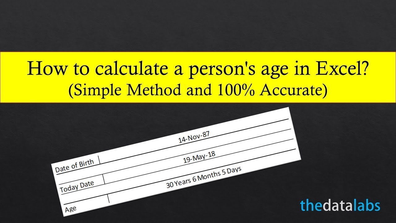 How To Calculate A Person s Age In Excel YouTube how-to-calculate-a-person-s-age-in-excel-youtube