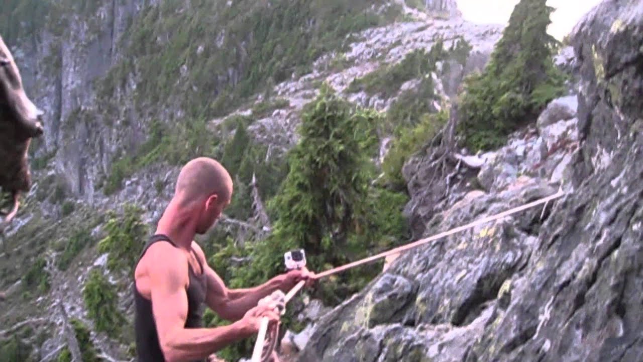 Super sketchy Scramble! - climbing The Lions - YouTube