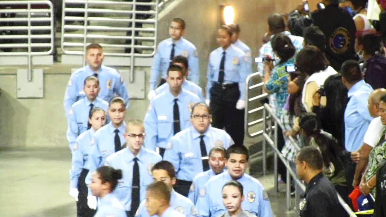 LAPD CADETS Graduation class 1-2011 - YouTube