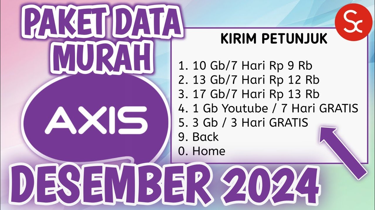 Paket Murah Axis DESEMBER 2024 | Paket Data Gratis Axis 2024 | Kode Dial Paket Murah Axis 2024 ...