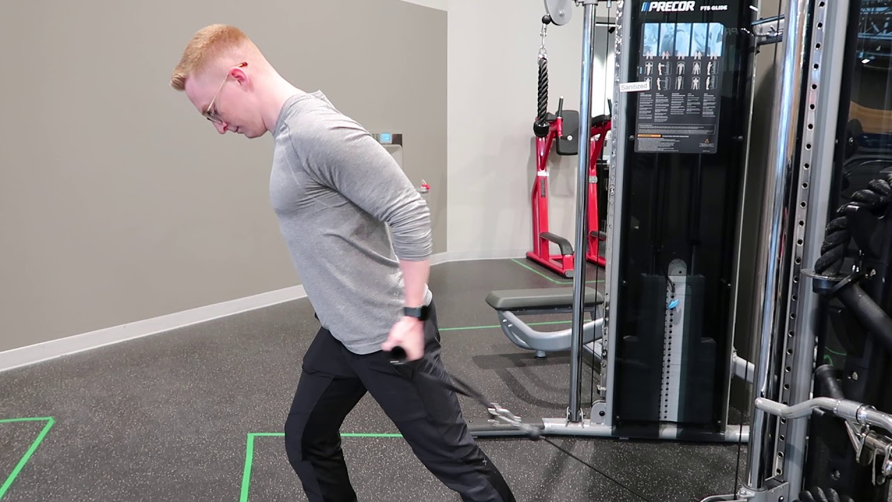 Single Arm Low Cable Biceps Curl - YouTube