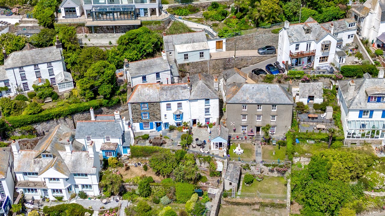 Polperro House: Stunning Grade II Listed Cornish Gem with Harbour Views ...