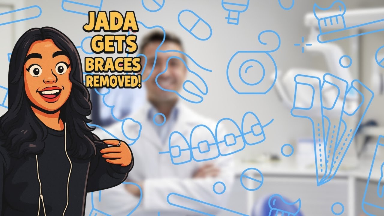 Jada’s Braces Are OFF! Her Smile Reveal After 18 Months 😁 - YouTube