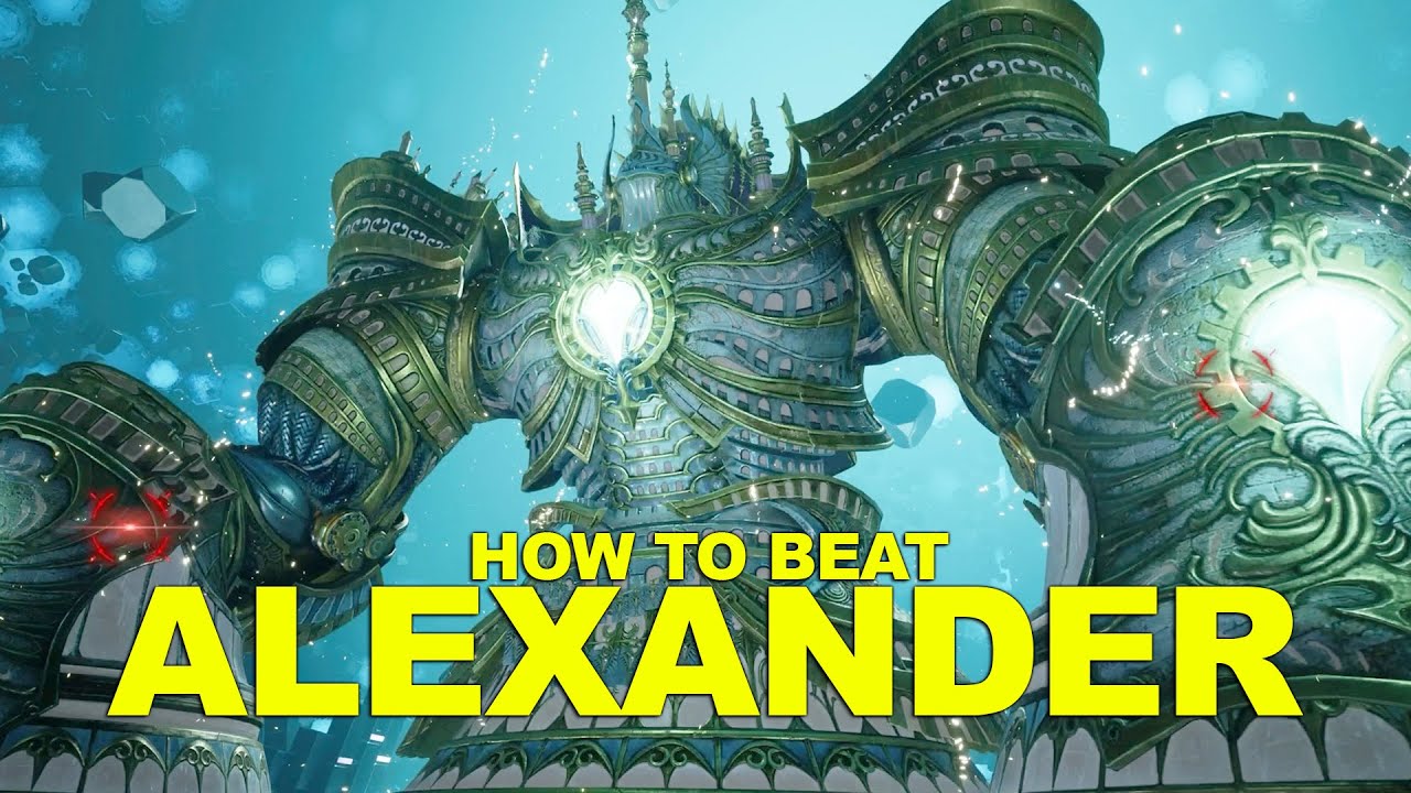 Final Fantasy 7 Rebirth - How to Beat Alexander Summon & Sanctuary ...