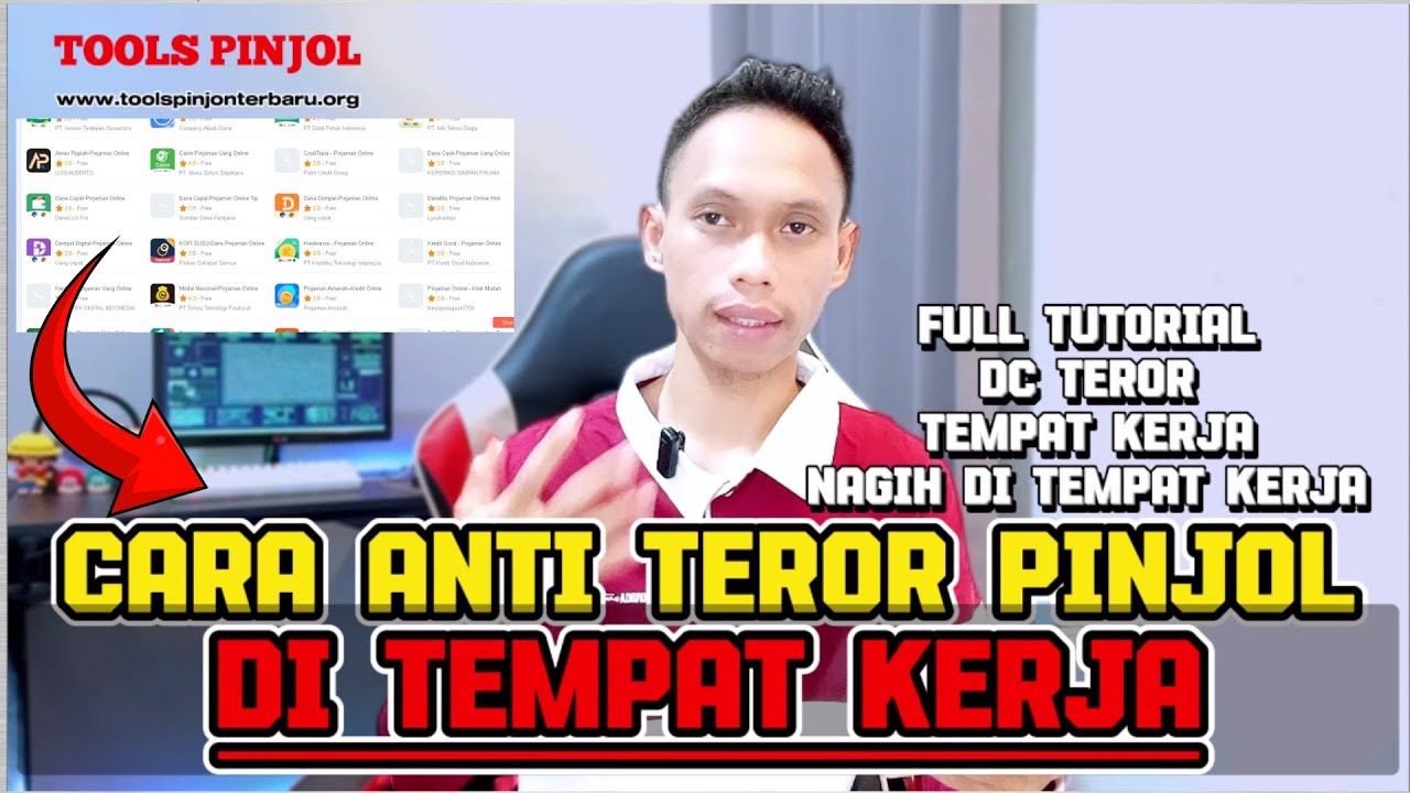 Cara baru menghentikan teror pinjol legal ojk di tempat kerja - YouTube
