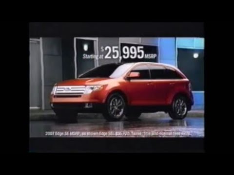 (NAIAS SP) (USA) 2007 Ford Edge Commercial - YouTube