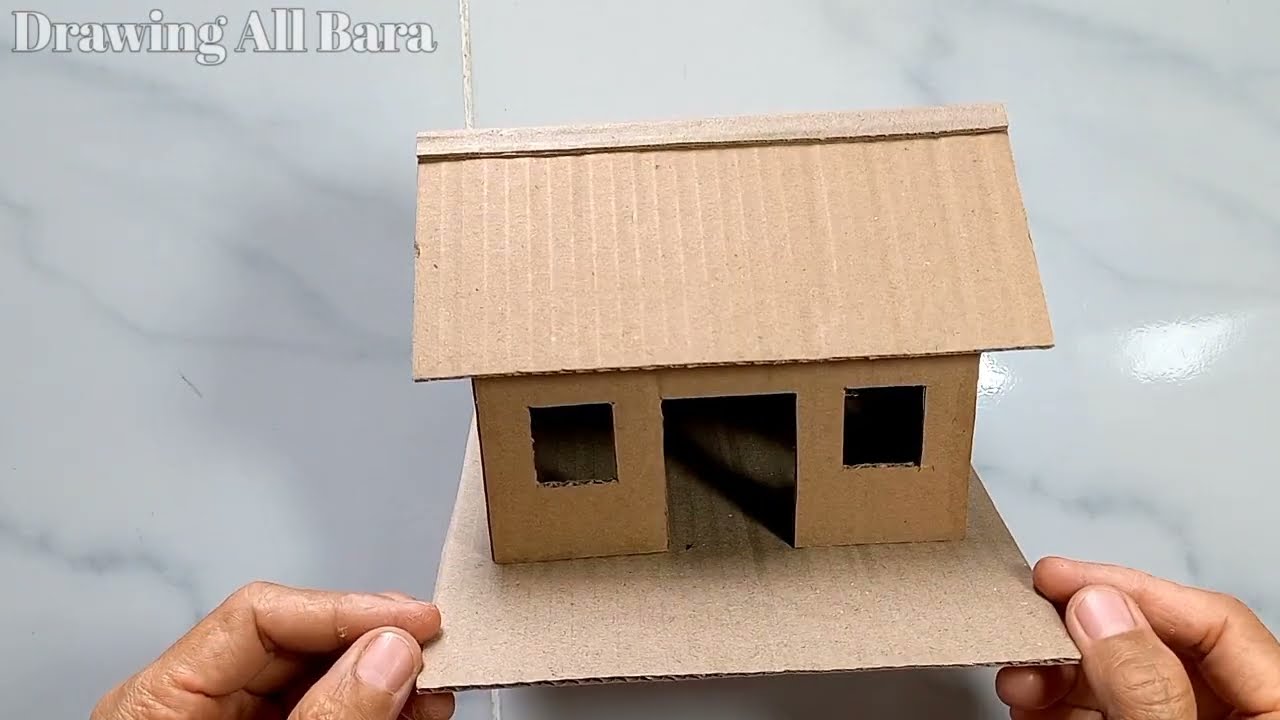 Cara Membuat Rumah Kardus Caranya Mudah Sekali | How To Make House From ...