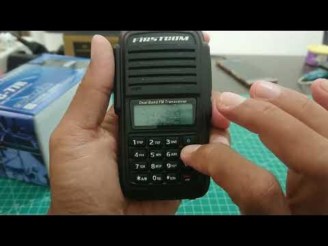Firstcom FC-77R Dualband - YouTube