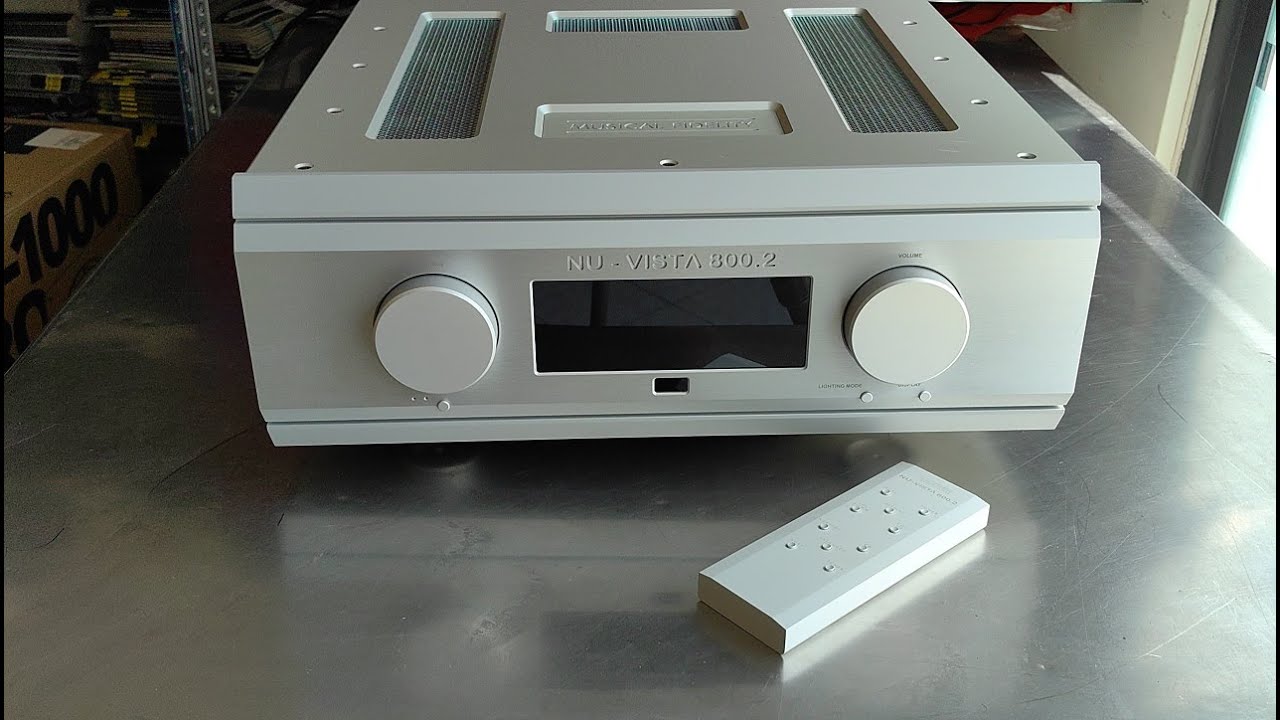 Musical Fidelity Nu-Vista 800.2 integrated amplifier 2023 | This is ...