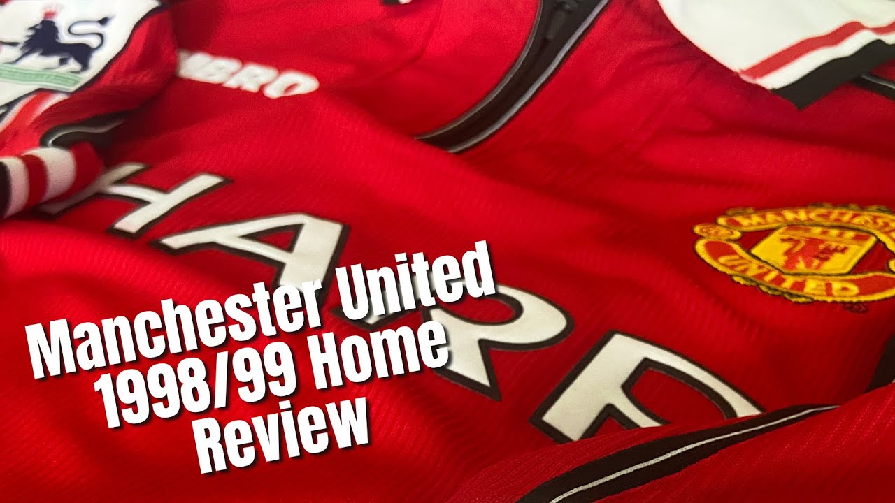 KitGG4 Manchester United 98/99 Premier League Football Shirt Soccer ...