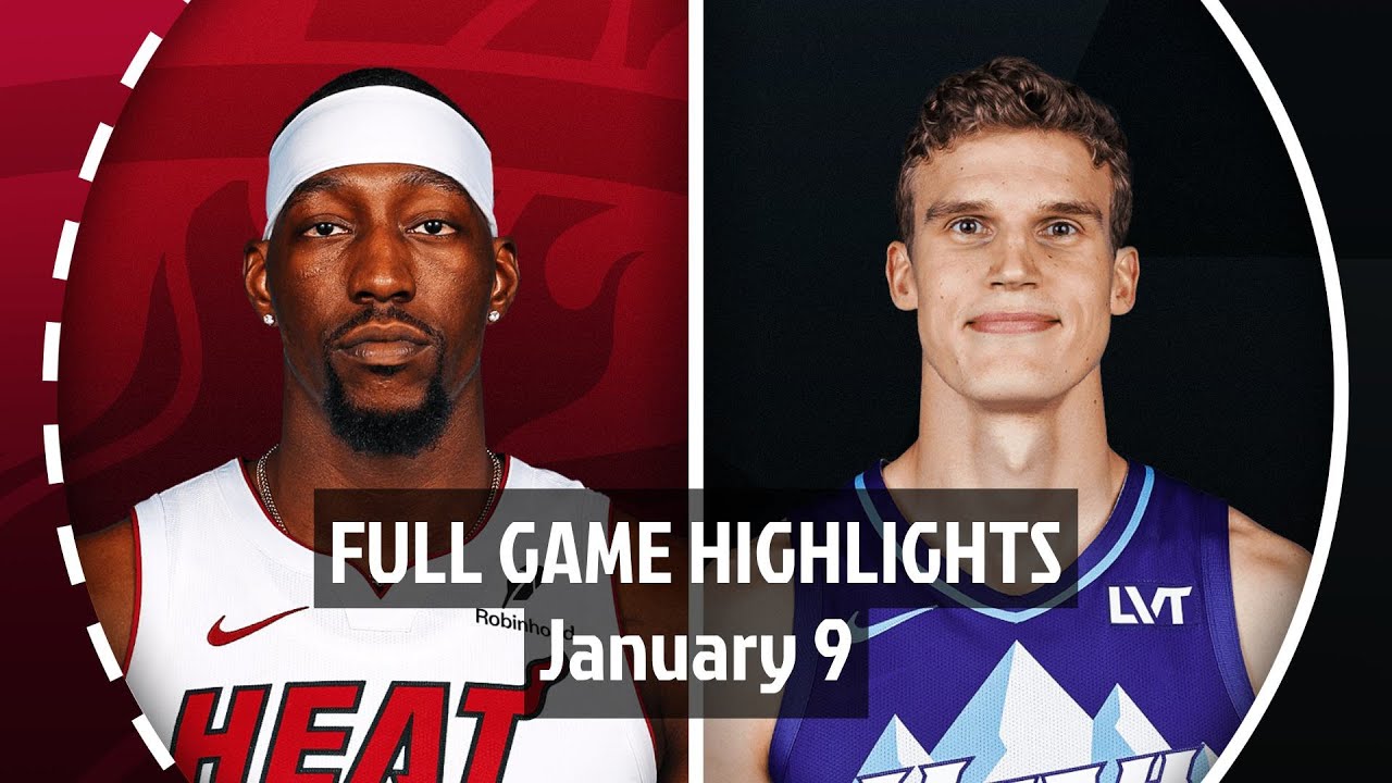 Miami Heat vs Utah Jazz | Full Game Highlights | 09 January 2025 - YouTube