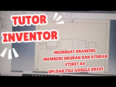 Membuat Gambar Kerja dan memberikan ukuran di Autodesk Inventor ...
