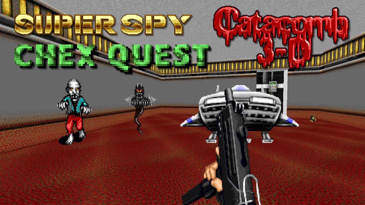 The Super Spy + Catacomb 3-D + Chex Quest [Mods para Doom combinados ...