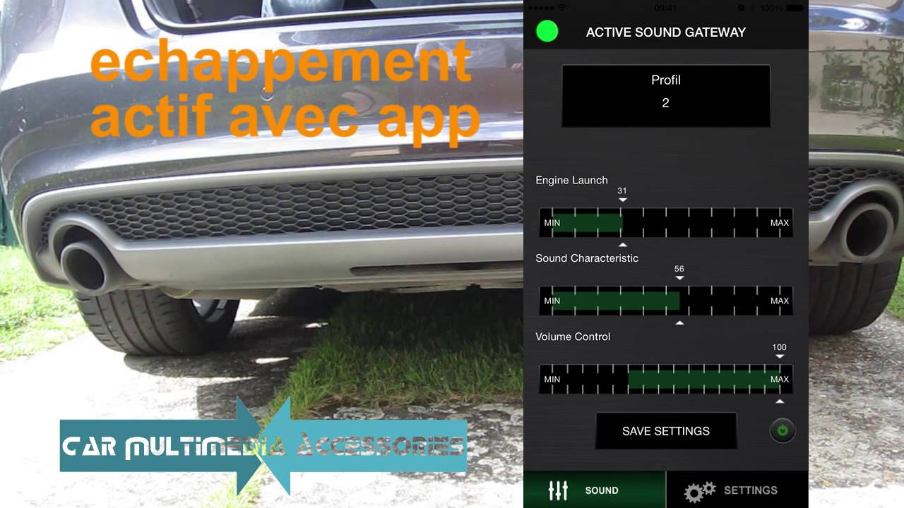 Car Multimedia Accessories - Active Sound System - YouTube