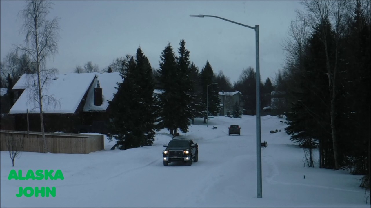 ALASKA STREET VIEW - Anchorage - February 17th 2017 - YouTube