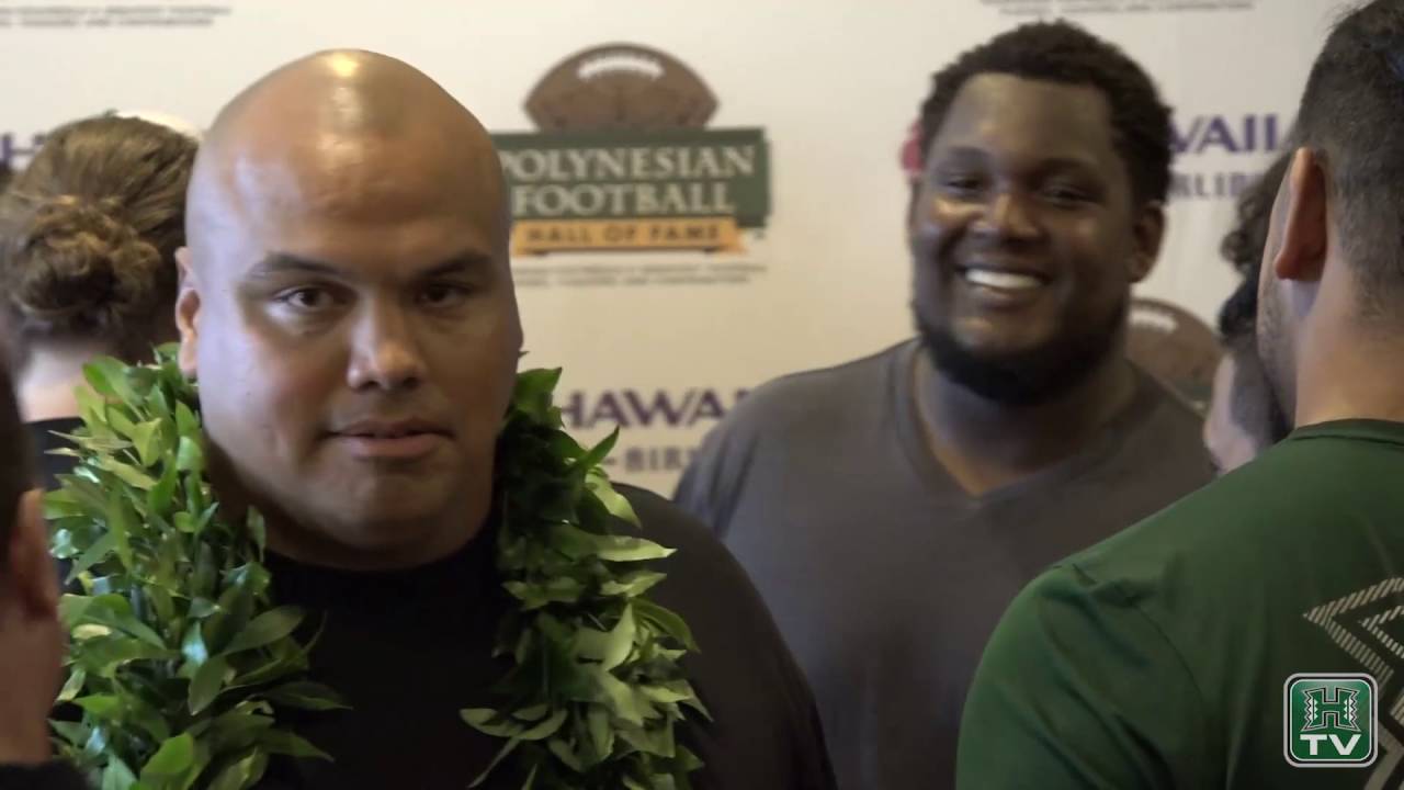 Chris Naeole Inducted Into Polynesian Hall of Fame 10-11-16 - YouTube