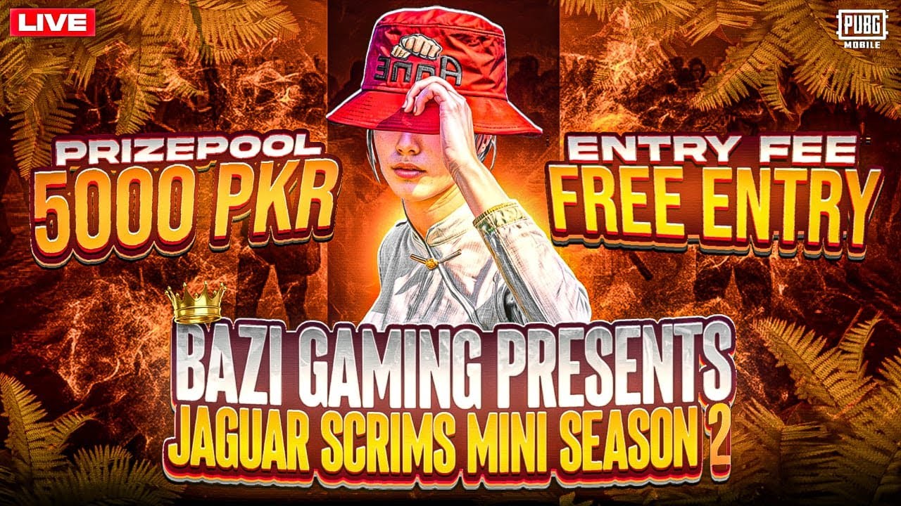 Jaguar Scrims Mini Season 2 Finals Round 2 | Free Entry PrizePool ...
