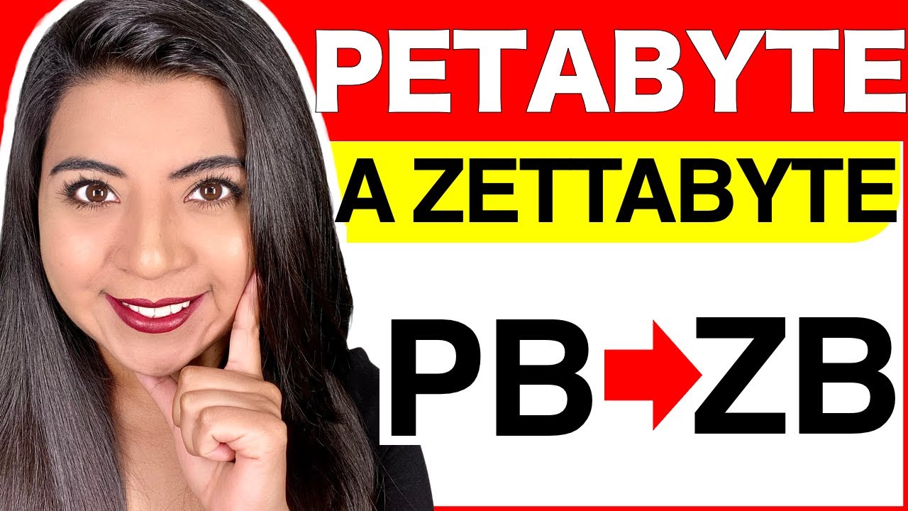 CONVERTIR de PETABYTES a ZETTABYTES (EJEMPLOS y EXPLICACIÓN COMPLETA ...