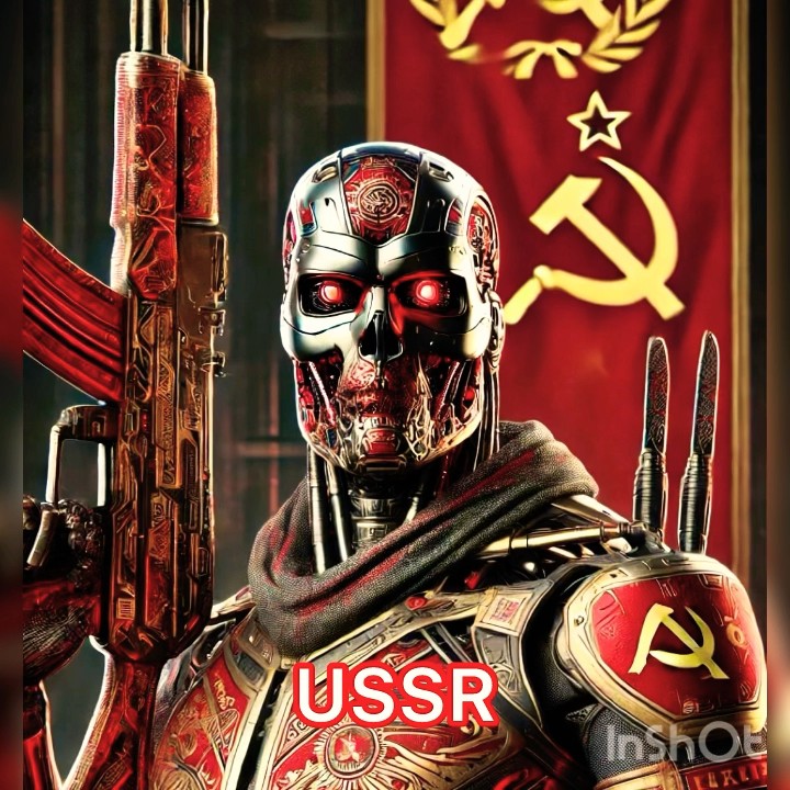 AI generated terminators for countries 🤖🇺🇸🇹🇭🇹🇷🇺🇦#russia #ussr #usa # ...