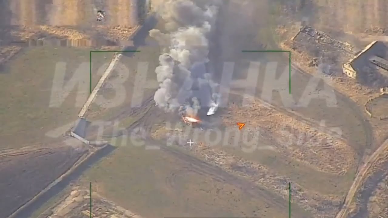 First NASAMS SAM Launcher Destroyed by Russia -- Tornado-S Used - YouTube