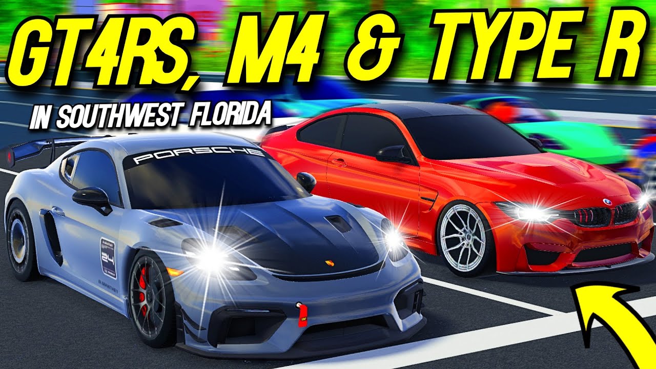 ADMIN PORSCHE GT4RS, BMW M4 & CIVIC TYPE R IN SOUTHWEST FLORIDA! - YouTube