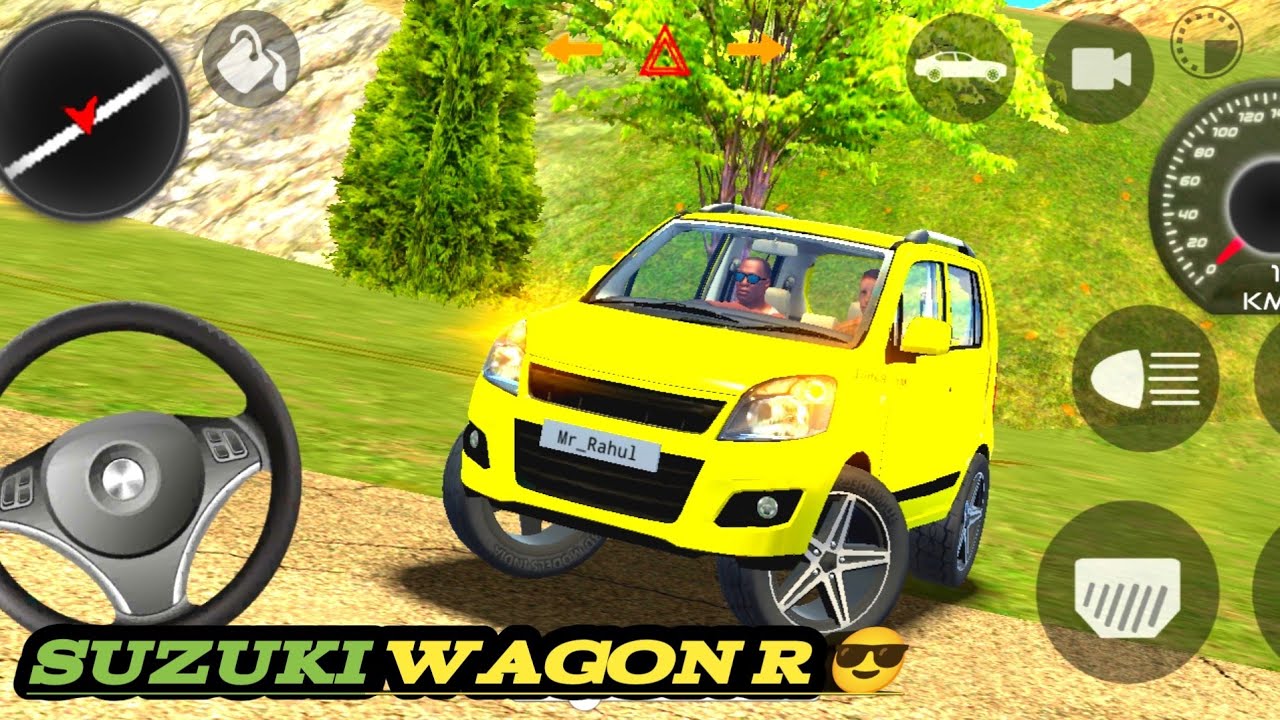 || Indian Cars Simulator 3D || Maruti Suzuki Wagon R Car Driving Video ...