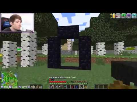 Minecraft I'M AN IDIOT Diamond Dimensions Modded Survival #209 DanTDM ...