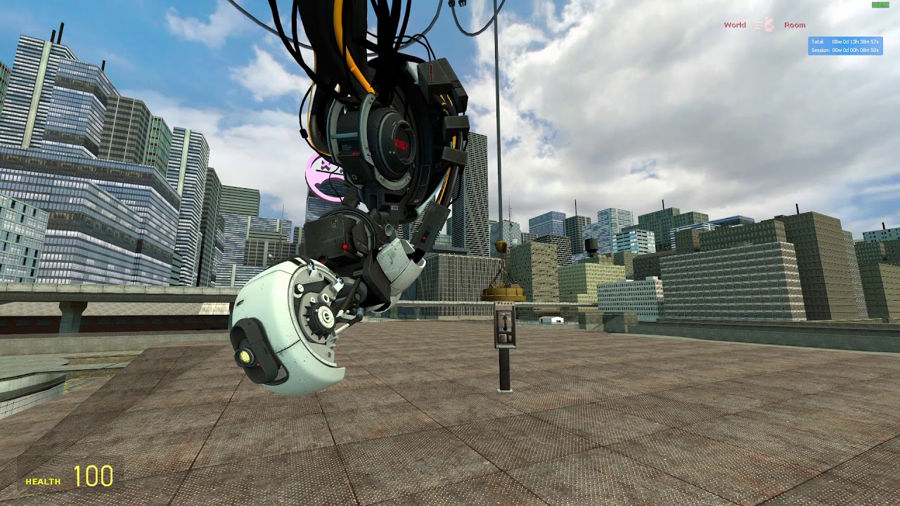 Gmod glados pac3 test1 - YouTube