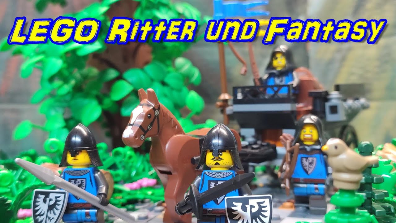 LEGO Ritter und Fantasy MOC / Falkenritter Gold Transport ...