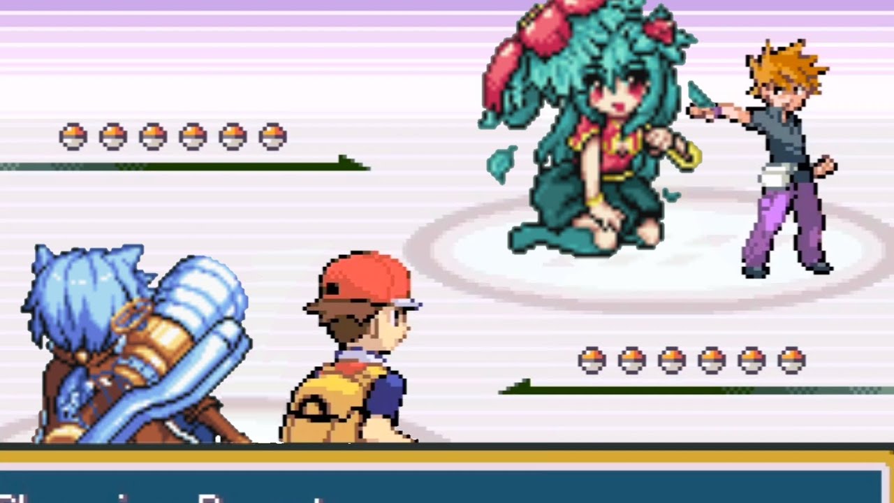 Mega Moemon Firered (v1.3)|Final Rival battle - YouTube