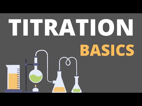 TITRATION || BASICS || Chemistry || Learning Practicals #titration # ...