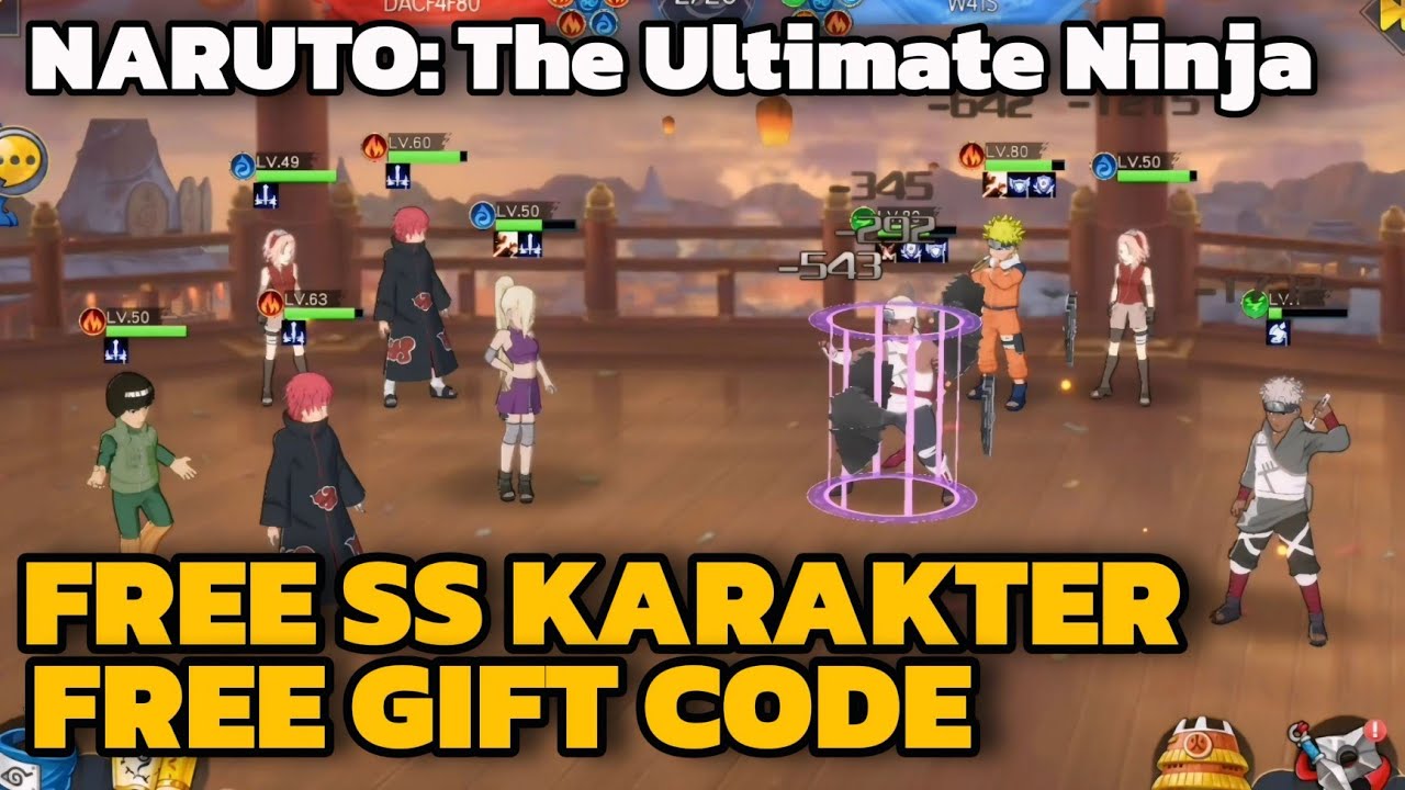 🔥GAME TERBARU NARUTO RILIS DI X7GAMES - FREE SS CHARDAN BANYAK GIFT ...