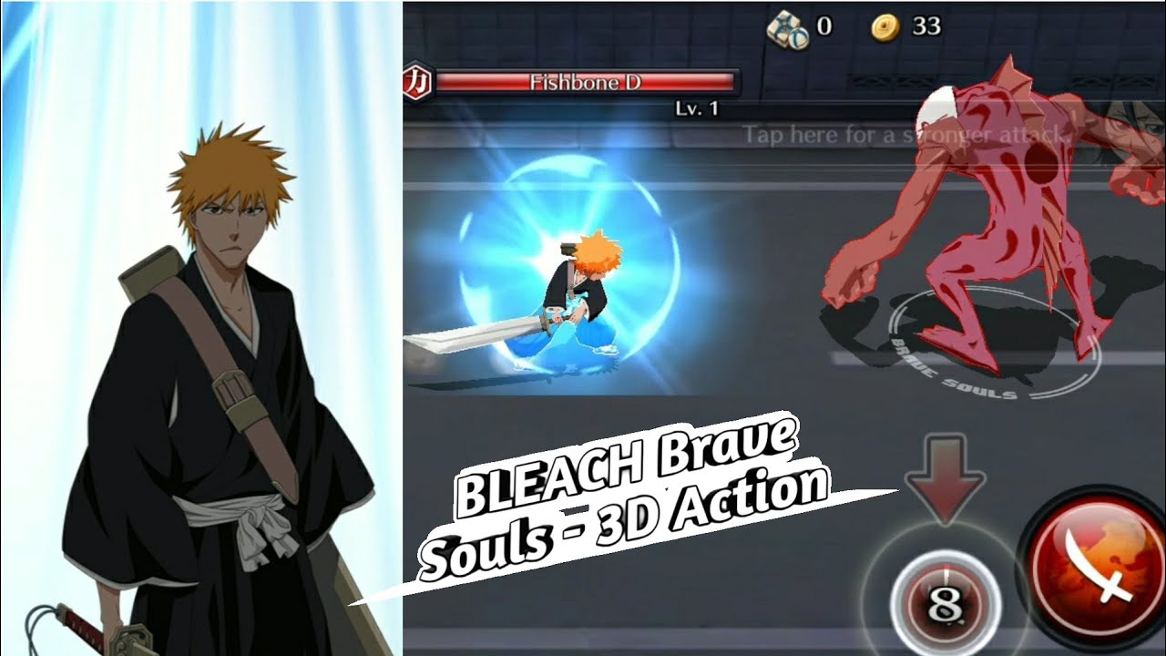 BLEACH Brave Souls - 3D Action Gameplay - YouTube