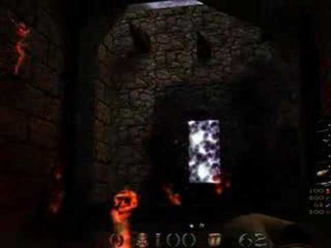 Quake 1 quakeworld FTE rocket trail particle test 2007 - YouTube
