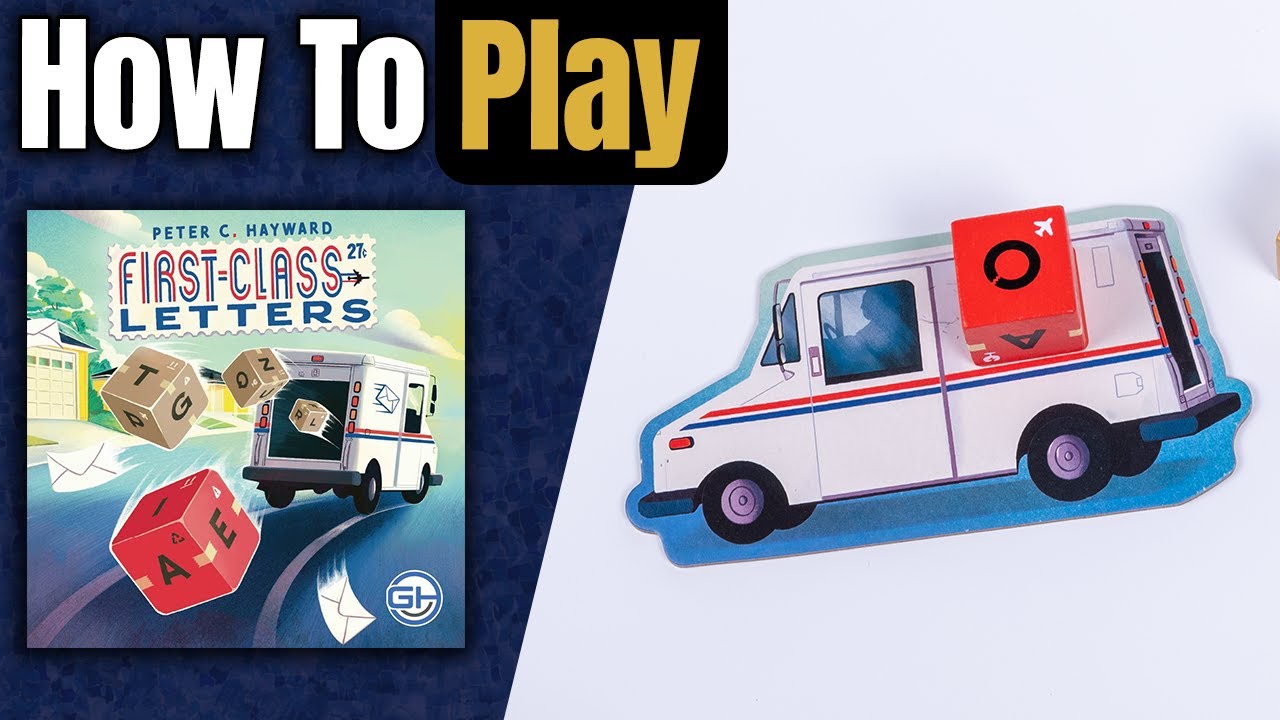 First-Class Letters | How to Play | Learn to Play in 5 Minutes! - YouTube