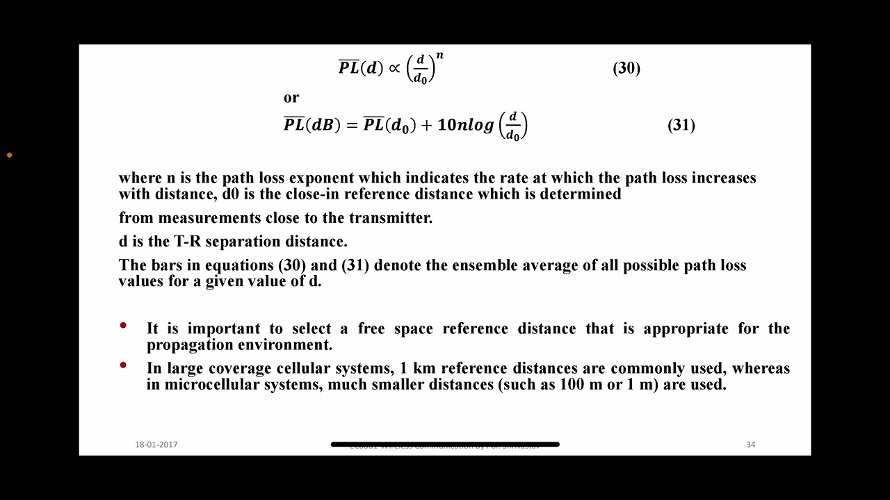 Practical link budget design using path loss model - YouTube