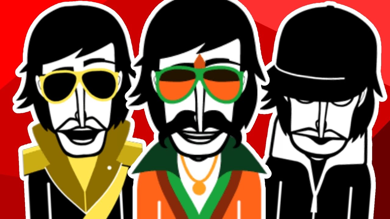 incredibox, all characters with reused accessories - YouTube