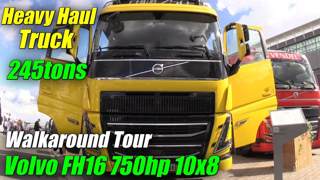 245tons 750hp - 2023 Volvo FH16 Heavy Hauler !!! - YouTube