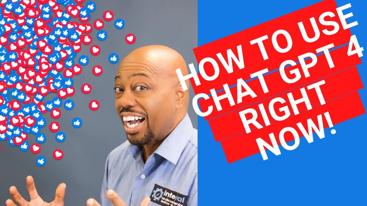 How To Use Chat GPT 4 Now! - YouTube