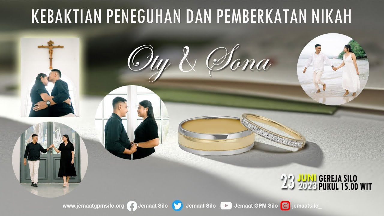 LIVE STREAMING - KEBAKTIAN PENEGUHAN DAN PEMBERKATAN NIKAH, 23 JUNI ...