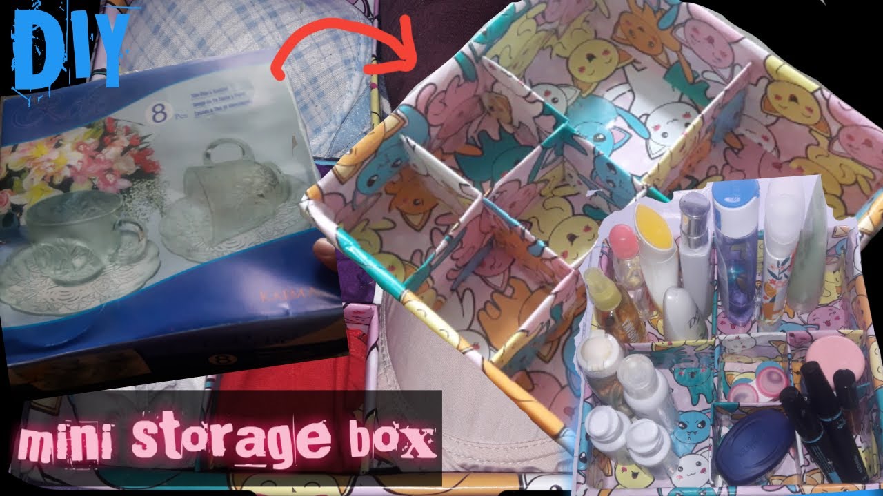 box storage diy - YouTube