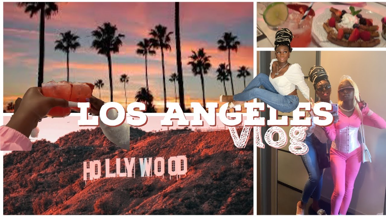 LA Girls Trip Vlog 2021| Things to do in La, Hollywood, Santa Monica ...