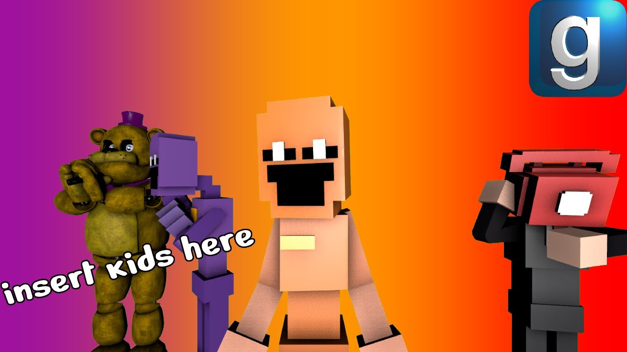 Gmod FNAF | Day Shift at Fredbears - YouTube
