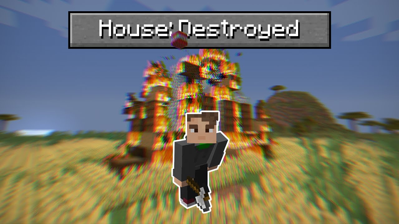 Fozzen BURNS my house and STEALS the REDSTONE HEART!! - YouTube