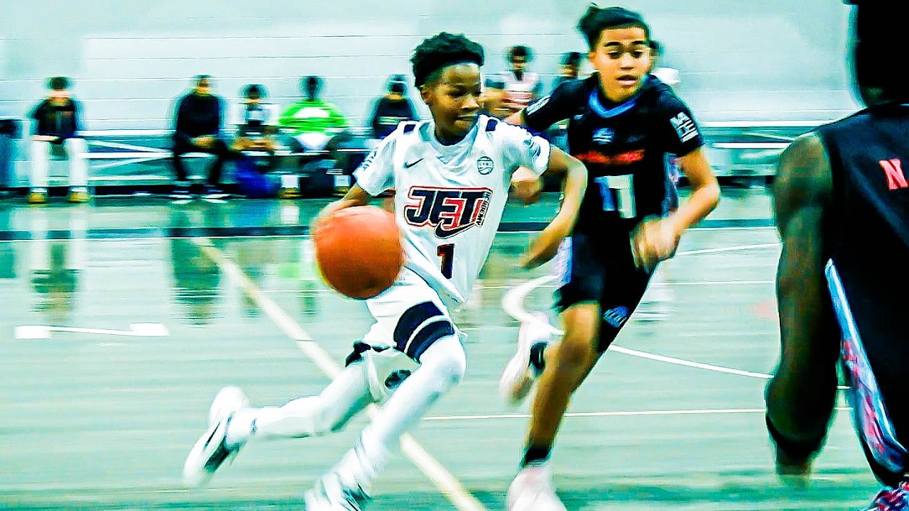 14U AAU Basketball🔥🔥Jet Academy Jr. EYBL vs Remy Run Select | Made ...