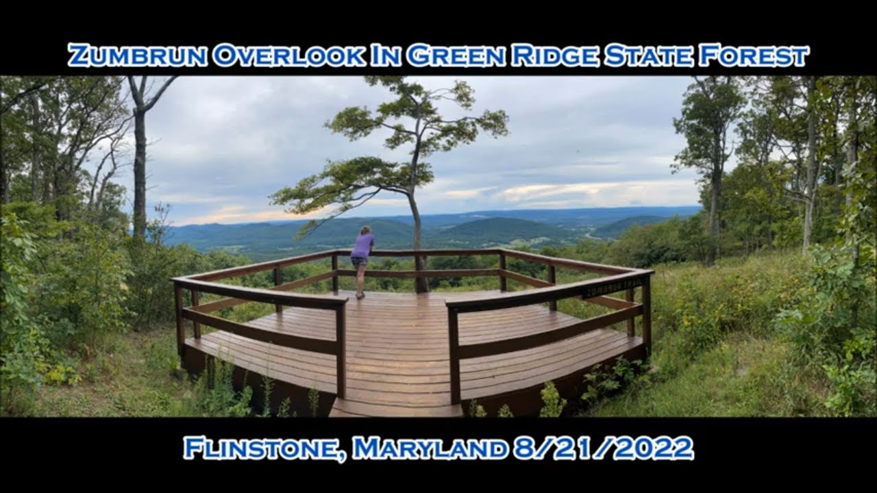 Zumbrun Overlook In Green Ridge State Forest! Flinstone, Maryland 8/21 ...