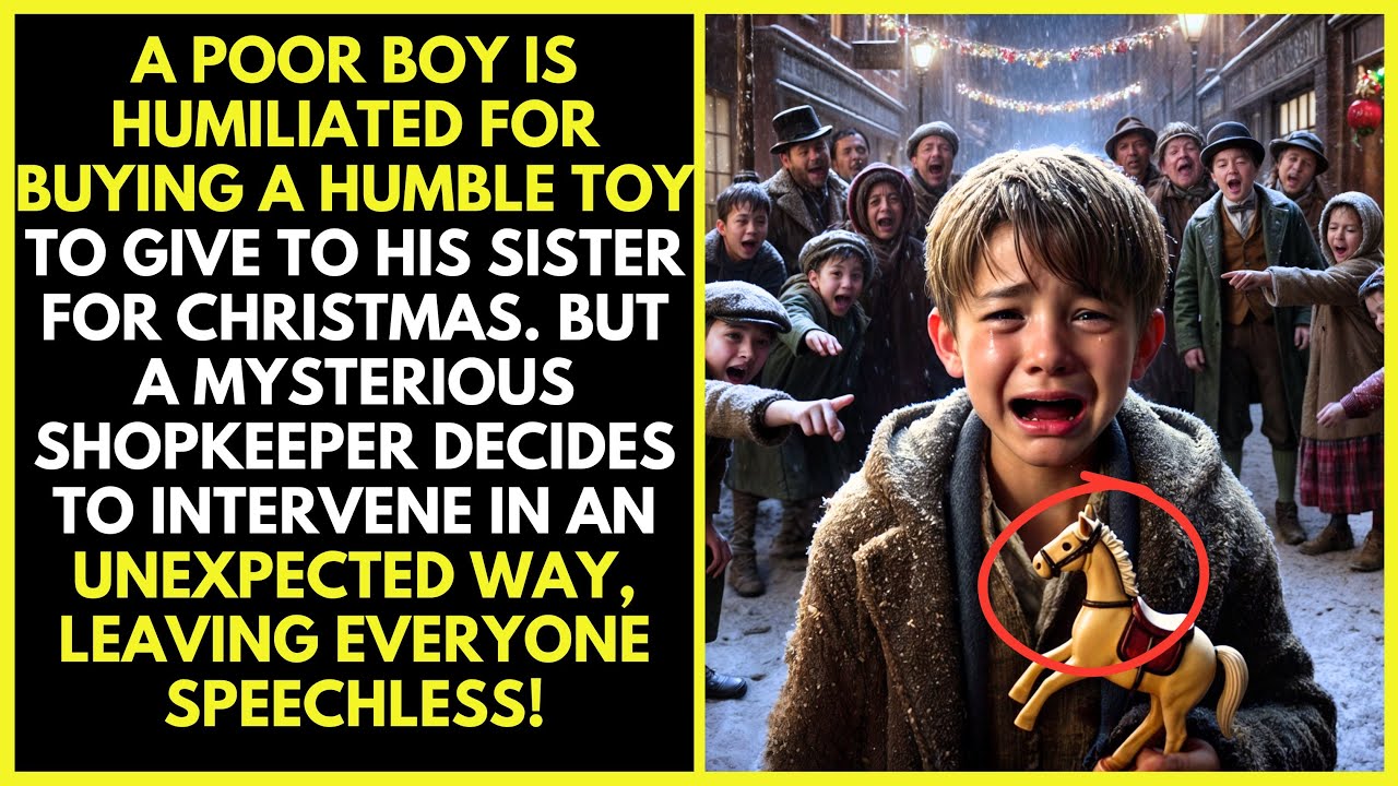 A poor boy is mocked for his humble gift, but a mysterious shopkeeper ...