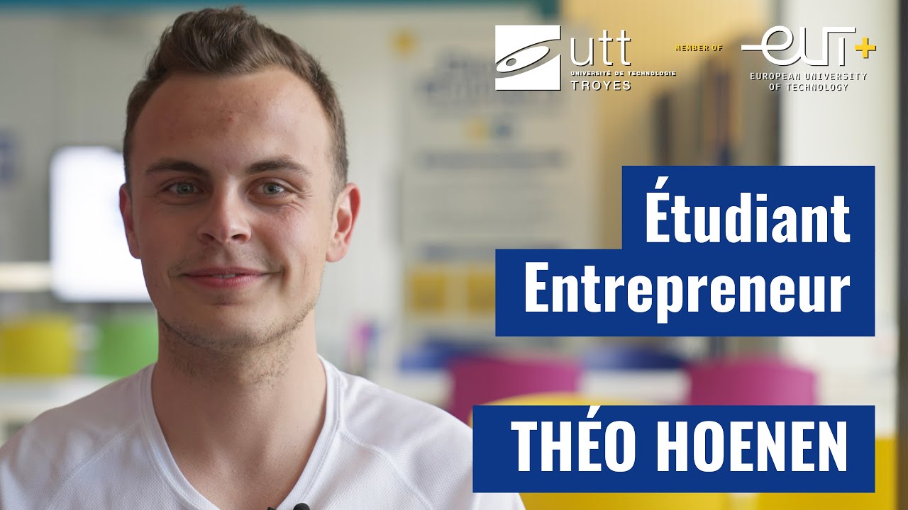 Découvrez le portrait de Théo Hoenen, étudiant ingénieur & entrepreneur ...
