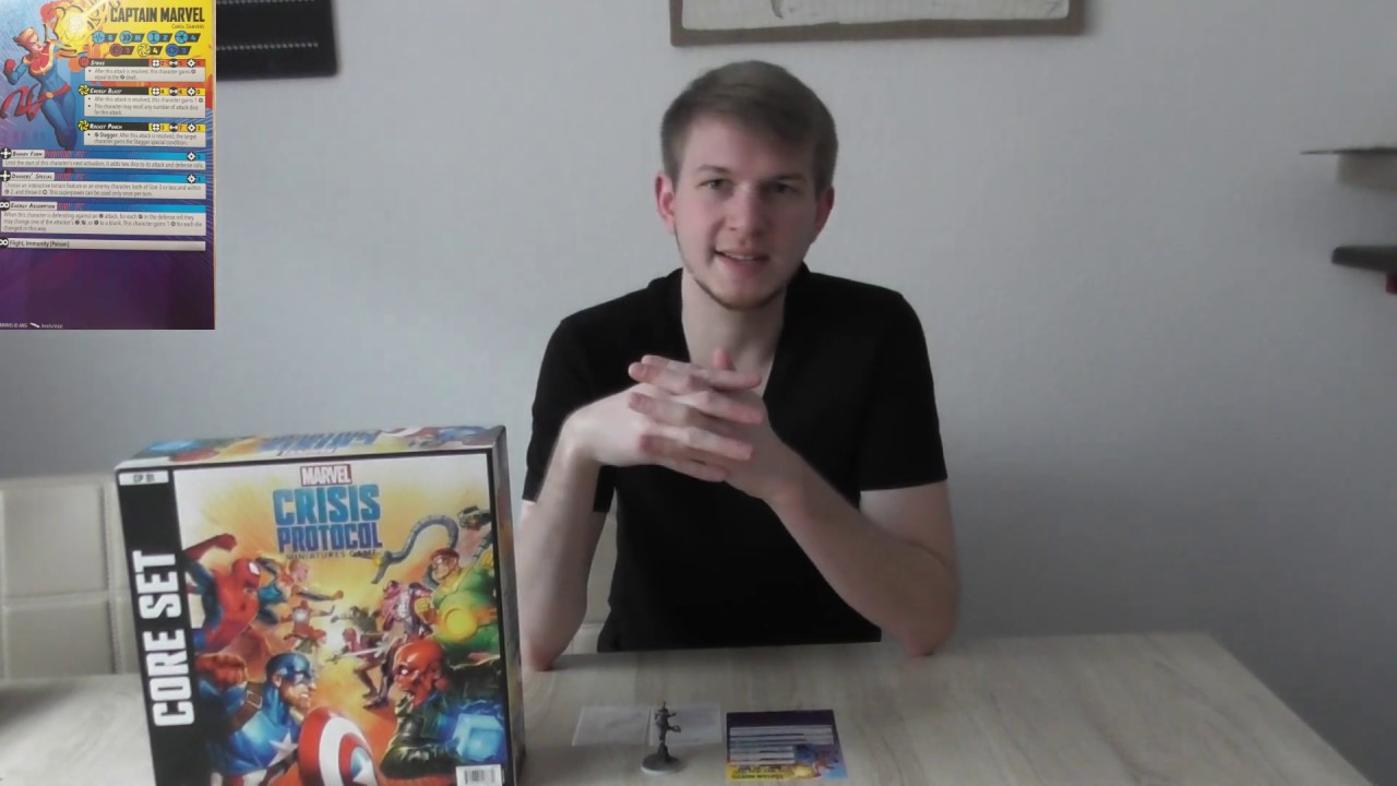 Marvel Crisis Protocol: Einheiten unter der Lupe - Captain Marvel - YouTube