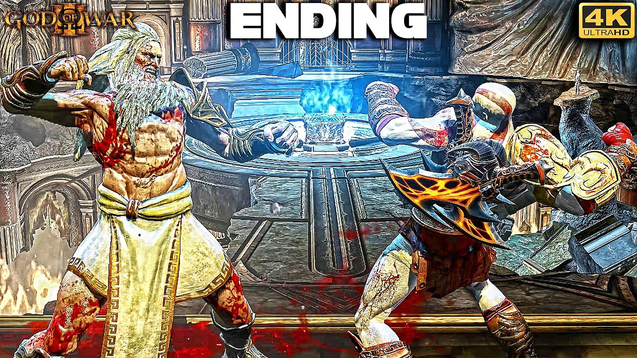God Of War 3 Ending & Zeus Boss Fight Gameplay Walkthrough | LOKI ...
